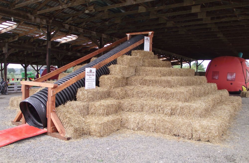 Hay Pyramid Slide