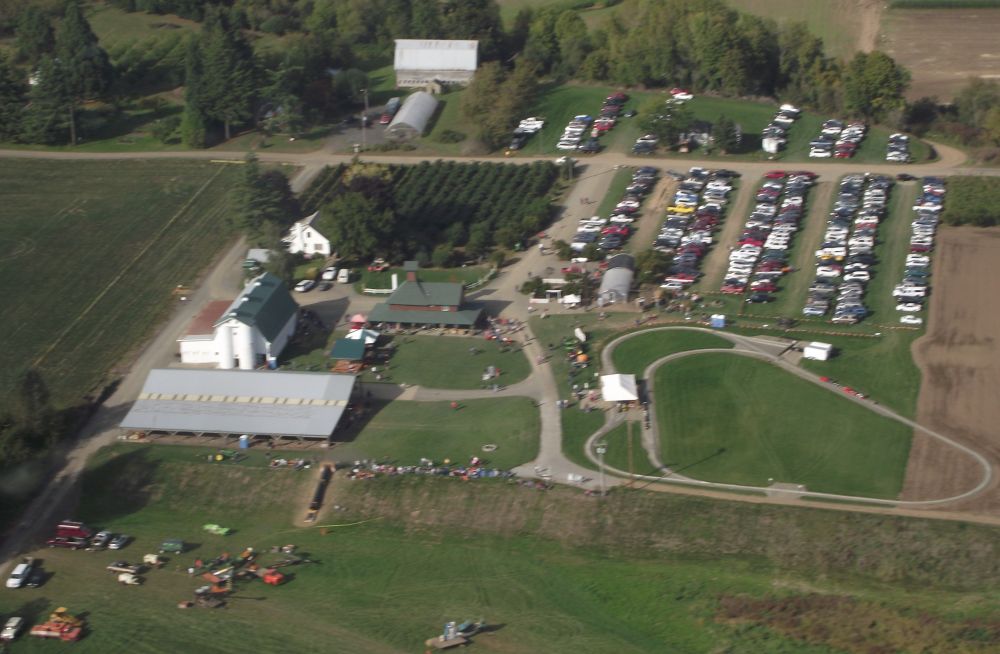 Pumpkin Patch Aerial Pictures