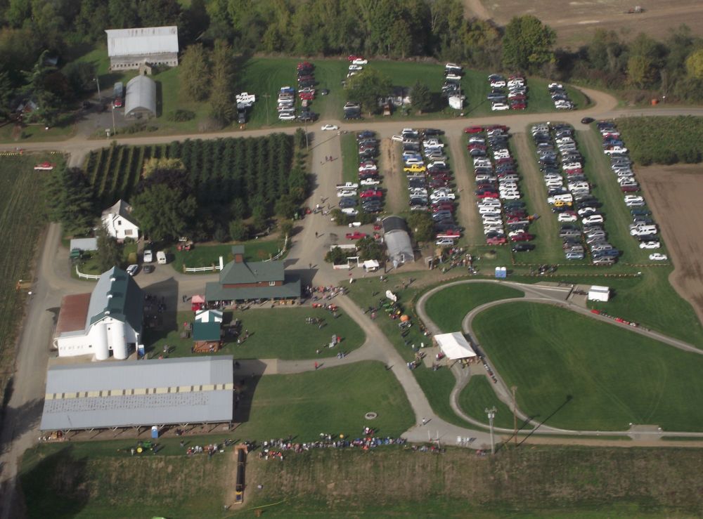 Pumpkin Patch Aerial Pictures
